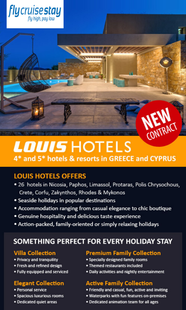 FlyCruiseStay.com | Louis Hotels 4* and 5* Hotels & Resorts in Greece ...